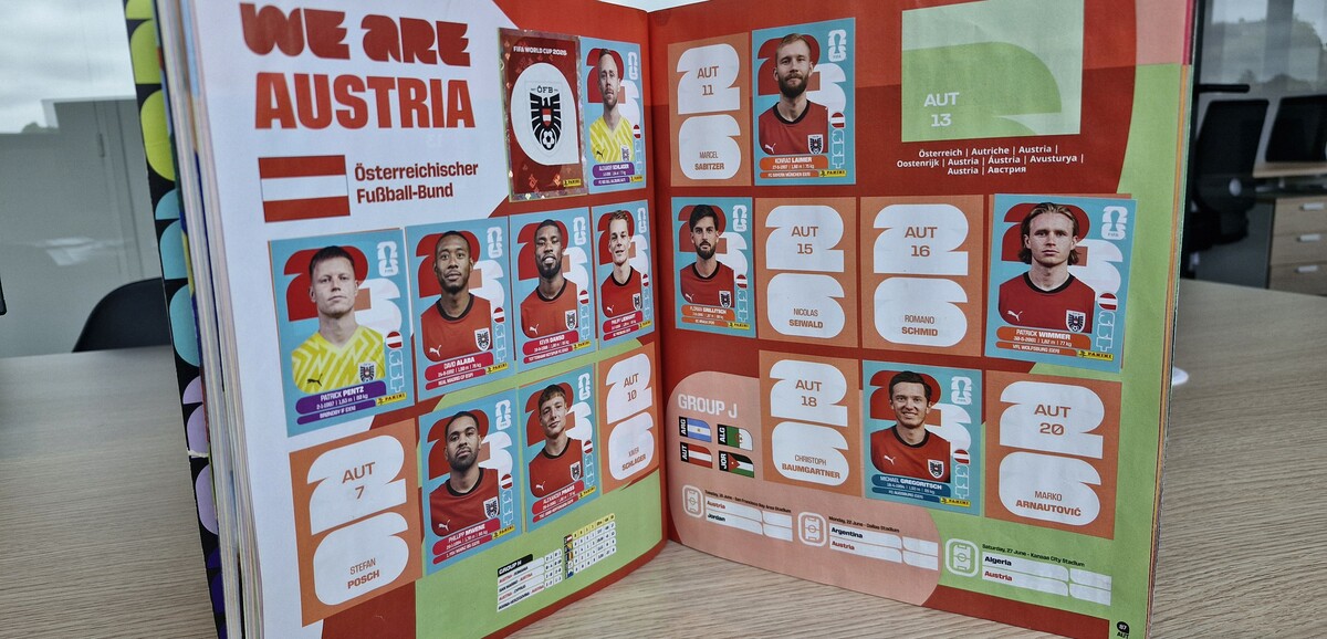 Album Panini de la Coupe du monde 2026. 59 paquets ouverts, 413 ...