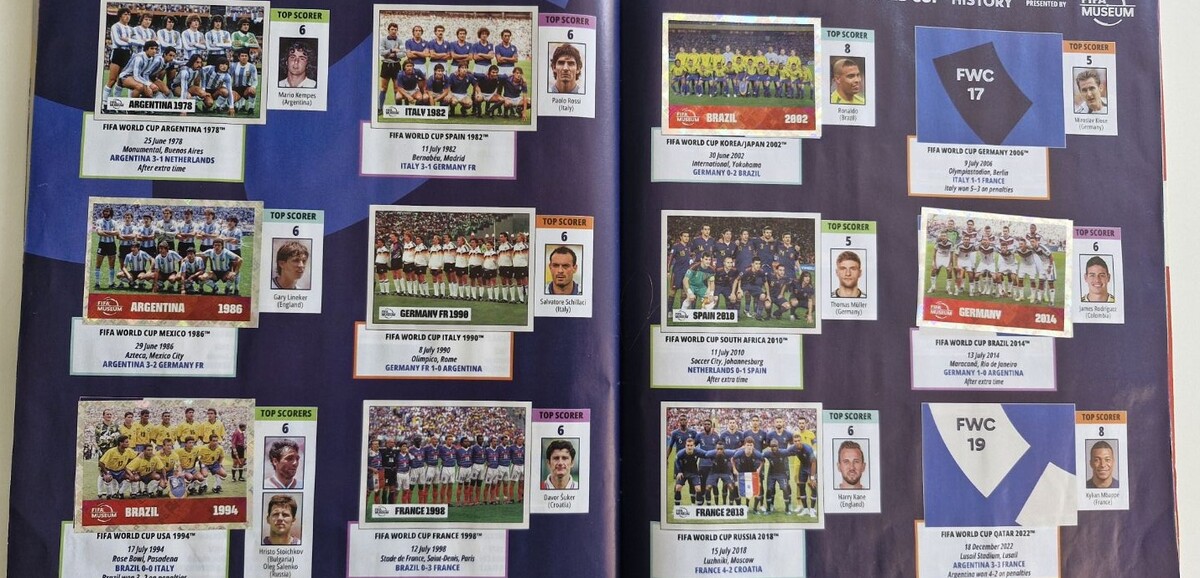 Album Panini de la Coupe du monde 2026. Le premier échange de doublons ...
