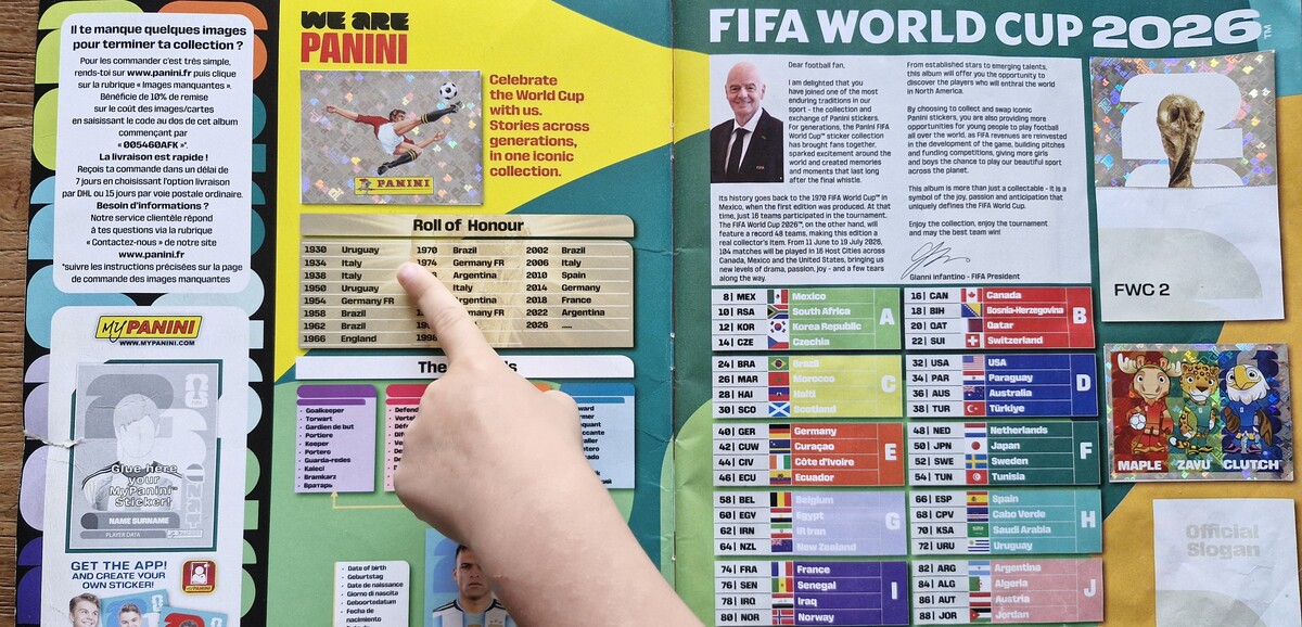 [Episode 48] Album Panini de la Coupe du monde 20226. 71e et 72e ...